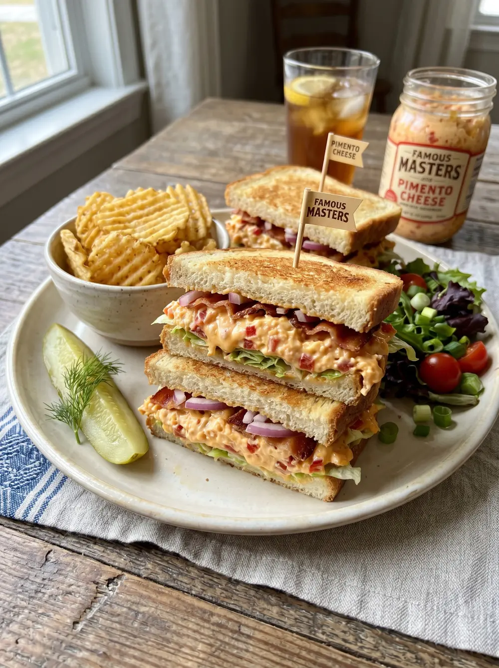 Easy Pimento Cheese Sandwiches Recipe
